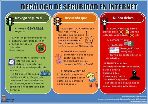 Decálogo De Seguridad En Internet Cfie Salamanca
