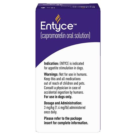 Entyce For Dogs 30 Mgml 10 Ml Free Shipping Ep Rx