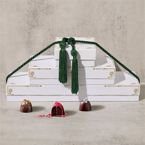 Lavish Chocolate Parcel Truffle And Gianduia T Set Violet Flame