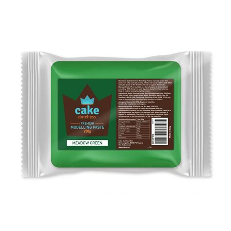 Cake Dutchess Modelling Paste Meadow Green 250gms Cakessprinkles