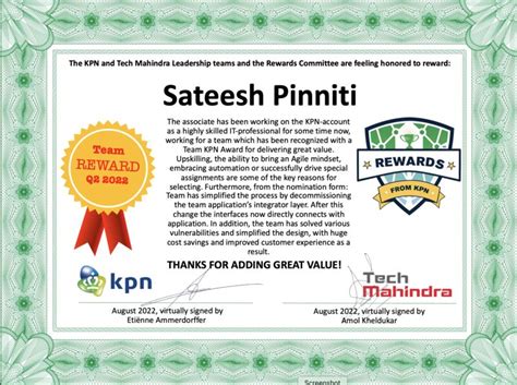 Sateesh Kumar Posted On Linkedin