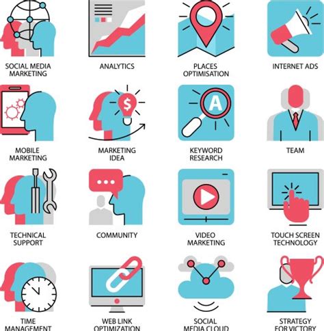 Software Development Line Icons Royalty Free Vector Image