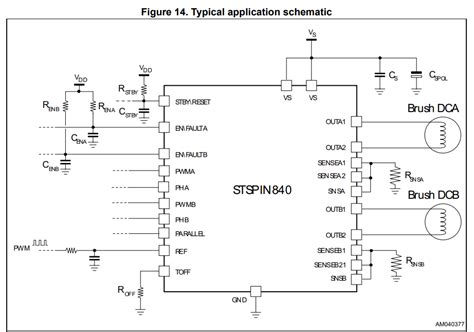 Stspin840 Motor Current Sensing Stmicroelectronics Community
