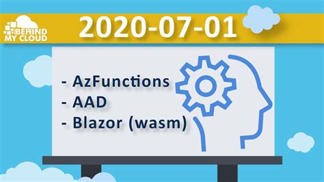 Stream 109 Learning How To Use A Blazor Webassembly With Azure Ad
