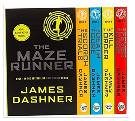 Maze Runner Series James Dashner 5 Books Collection Set Pack By James