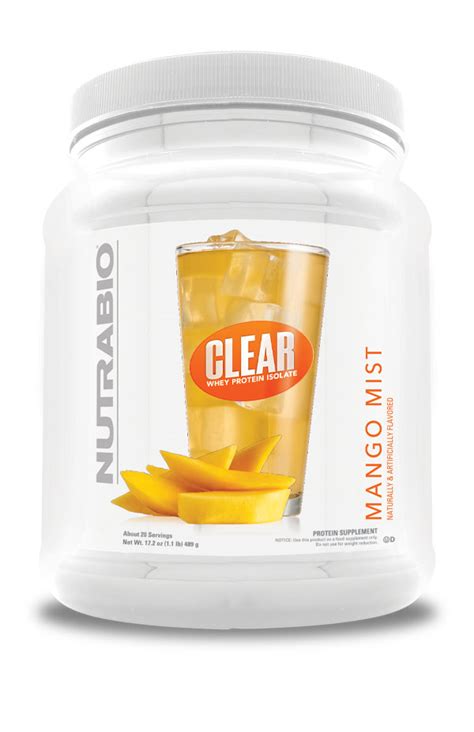 Nutrabio Clear Whey Protein Isolate Suppz