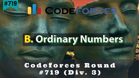 B Ordinary Numbers Codeforces Round 719 Div 3 Sksama Hindi
