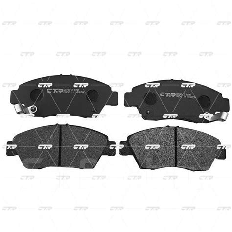Колодки тормозные передние CTR GK0319 купить во Владивостоке по цене: 2 ...