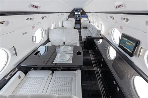 Gulfstream G550 Silver Air Private Jets
