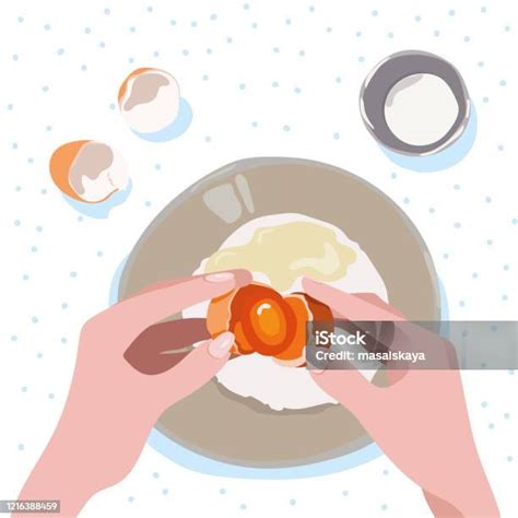 집에서 와플 만들기 와플 철 그릇에 반죽과 재료 우유와 계란 건강한 식생활에 대한 스톡 벡터 아트 및 기타 이미지 건강한