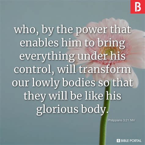 Philippians 3 21 NIV Picture Bible Image Bible Portal