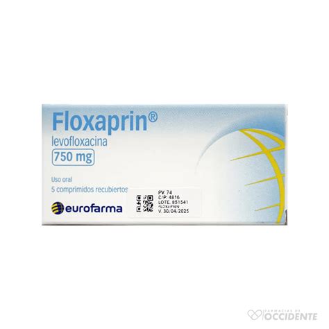 Floxaprin Comprimidos 750mg X 5 Farmacias De Occidente