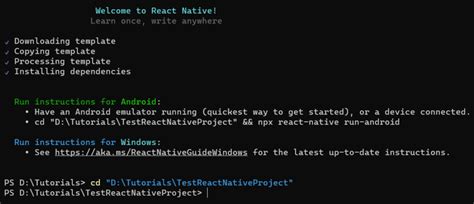 React Native Run Android How To Test Various Devices