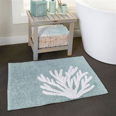 Skl Home Coral Reef Tufted Rug Bathroom Rugs And Bath Mats