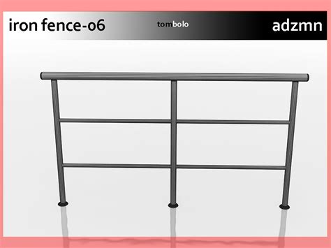 철 난간 울타리 6 3d 모델 8 Max 3ds Dwg Free3d