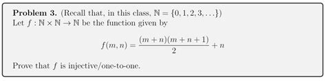 Solved Problem 3 Recall That In This Class N 0 1 2 3 Chegg