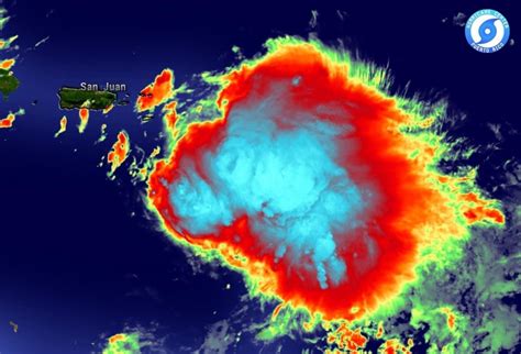 Emiten Vigilancia De Huracán Para Puerto Rico