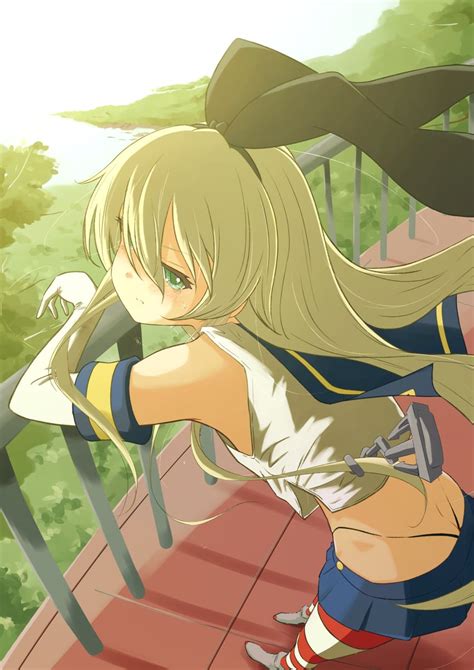 Shimakaze Kantai Collection Drawn By Moku Sui Sui Danbooru