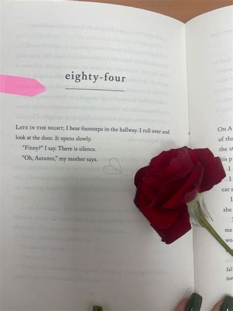 Finny And Autumn Romantic Books Romantic Book Quotes I Love Books