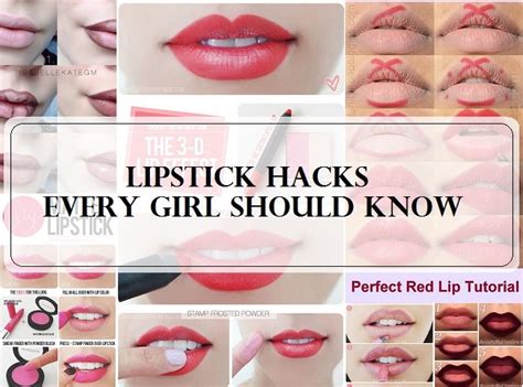 How To Draw A Lipstick Easy