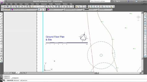 AutoCAD The Change Space Command YouTube