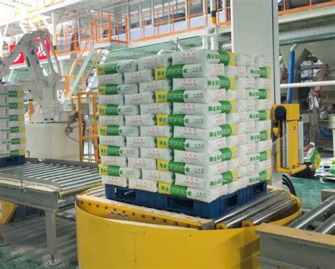 Automatic High Level Palletizing System For Packing Factory