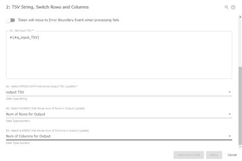 Tsv String Switch Rows And Columns Questetra Support