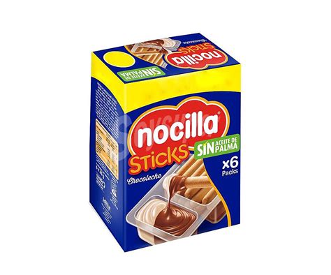 Nocilla Doble Crema Al Cacao Y Leche Con Avellanas Y Palitos De Pan 6