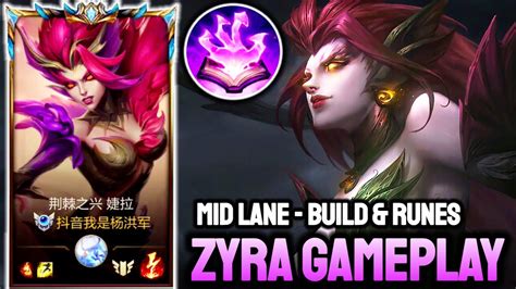 WILD RIFT ZYRA ZYRA MID GAMEPLAY CHALLENGER RANKED YouTube