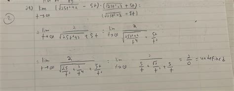 Trying To Find The Limit What Am I Doing Wrong The Answer Should Be 0