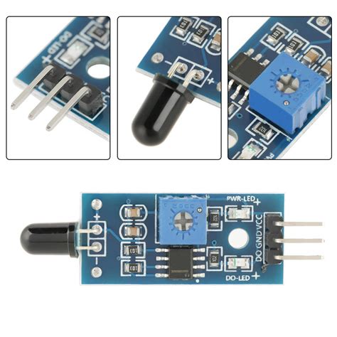 Sensor De Detección De Llama Módulo De Detección De Llama De Llama Ir