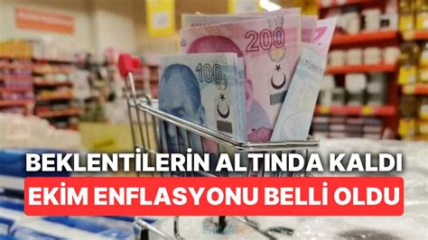 Ekim Ayı Enflasyonu Açıklandı TÜİK TÜFE Kaç Oldu Onedio