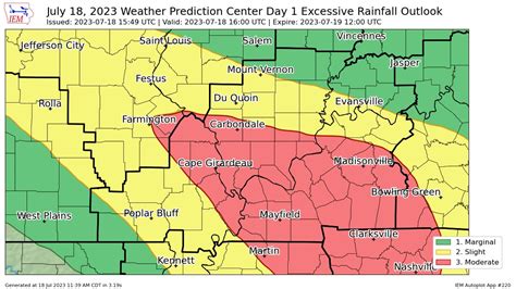 IEMBot PAH On Twitter WPC Issues Day 1 Moderate Risk Excessive