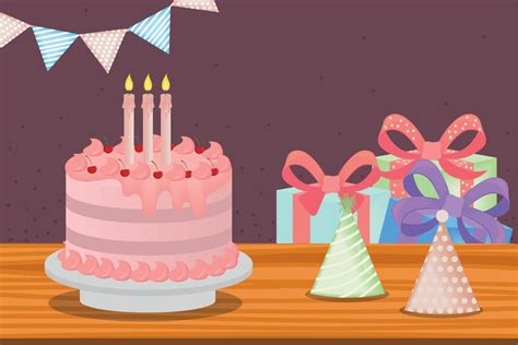Birthday Party Celebration 11126819 Vector Art At Vecteezy