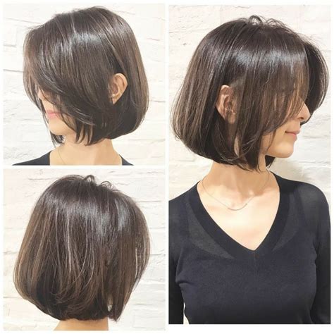 Pin By ногицунэ On Seeex Short Hair With Bangs Haircuts Straight