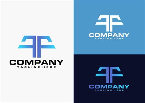 Premium Vector Modern Monogram Initial Letter Ff Logo Design Template