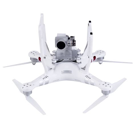 frcolor extended undercarriage landing gear for 3 quadcopter white