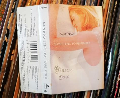 Madonna Something To Remember Cassette Tape Original Cassette Tapes
