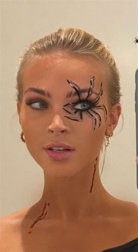 Halloween Spider Makeup Amazing Halloween Makeup Halloween Eye Makeup