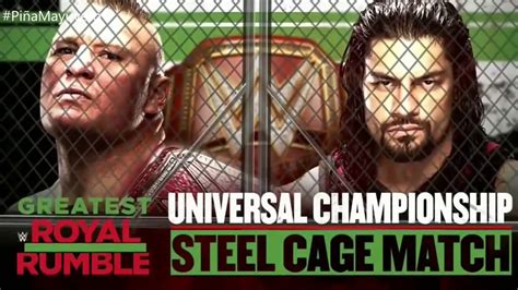 Wwe Greatest Royal Rumble Match Card Full Youtube