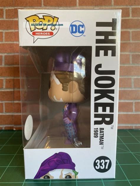 Funko Pop Heroes The Joker 337 Batman 1989 Chase Edition 50839347
