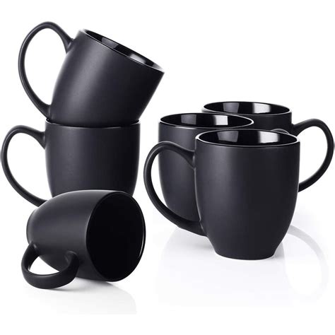 Dowan Coffee Mug Set 16 Oz Coffee Mug Set Of 6 Ceramic Mug For Coffee Tea Cocoa And Mulled