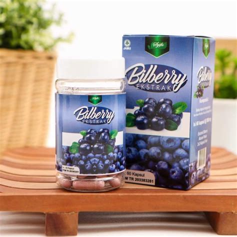 Jual Obat Mata Ekstrak BILBERRY Syifa BPOM 60 Kapsul Mampu Mengatasi