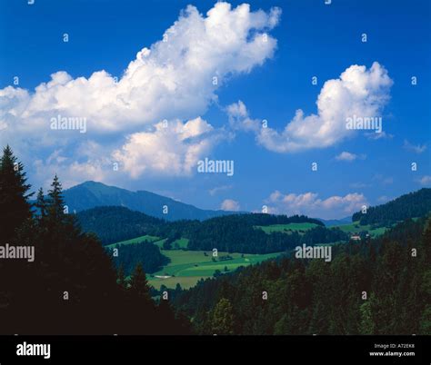 Mountain Scene In Austrian Tirol Region Stock Photo Alamy