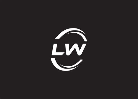 Letter LW Simple Logo Design And Vector Logo 18932087 Vector Art At