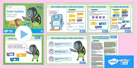 code cadets unit 2 session 5 out for a walk with scratch