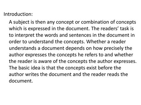 Indexing Language Concept Types And Characteristics Pdf
