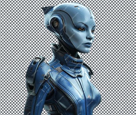 Premium Psd Magnificent Liara Tsoni Mass Effect Isolated On