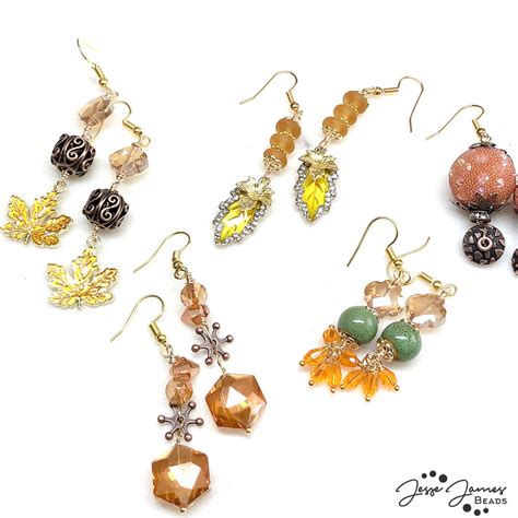 Create 5 Fast Fall Earrings With Brittany Chavers Jesse James Beads