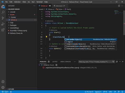 Visual Studio Code Not Helping With Autofill Ask Gamedev Tv